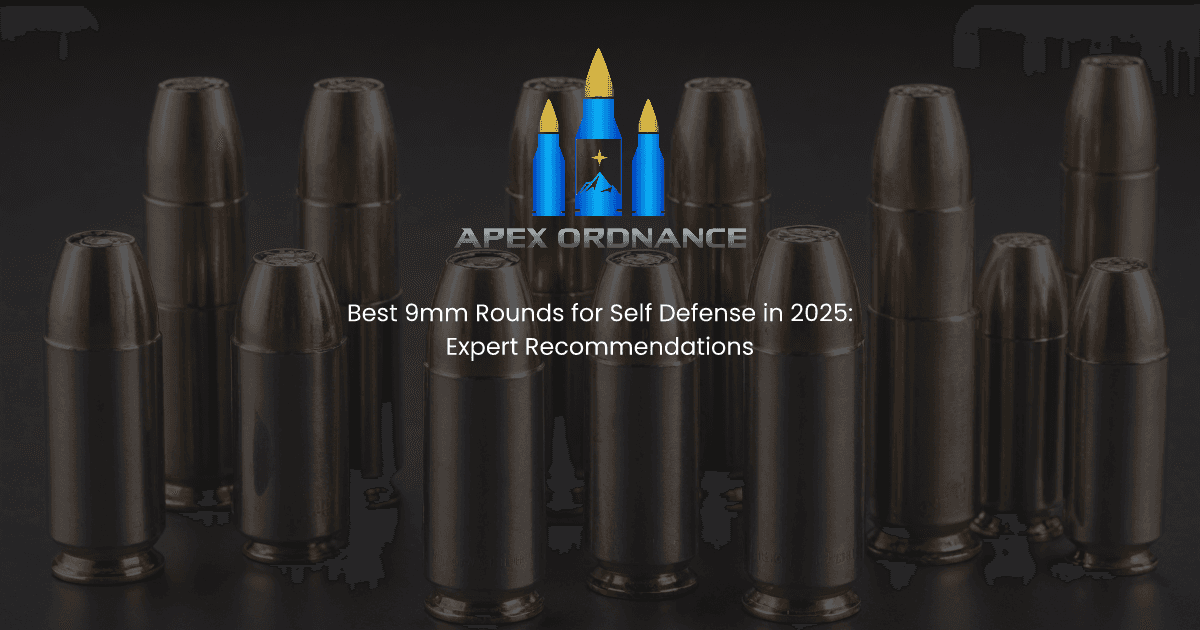 Best 9mm Rounds for Self Defense in 2025: Expert Recommendations