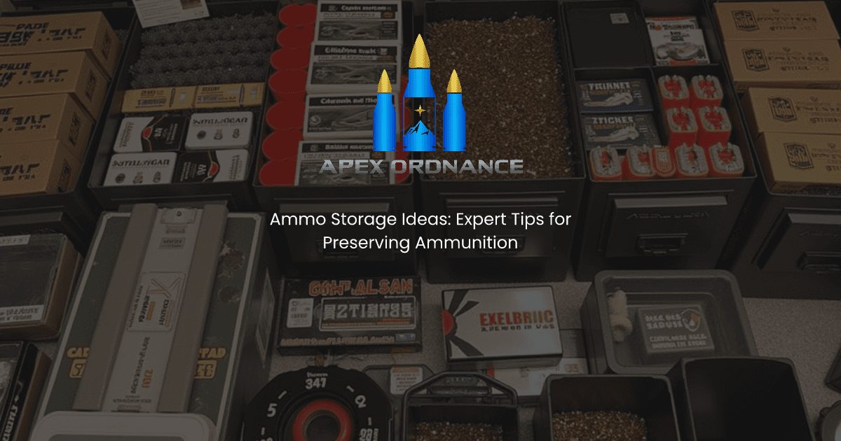 Ammo Storage Ideas: Expert Tips for Preserving Ammunition