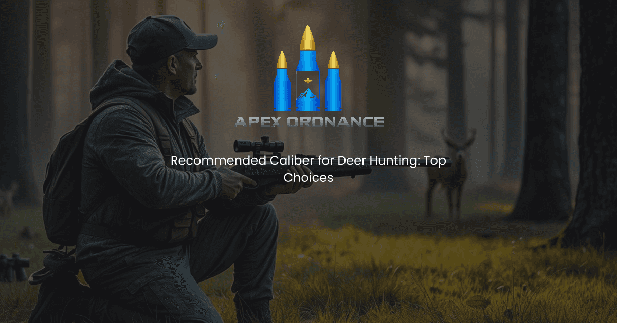 Recommended Caliber for Deer Hunting: Top Choices
