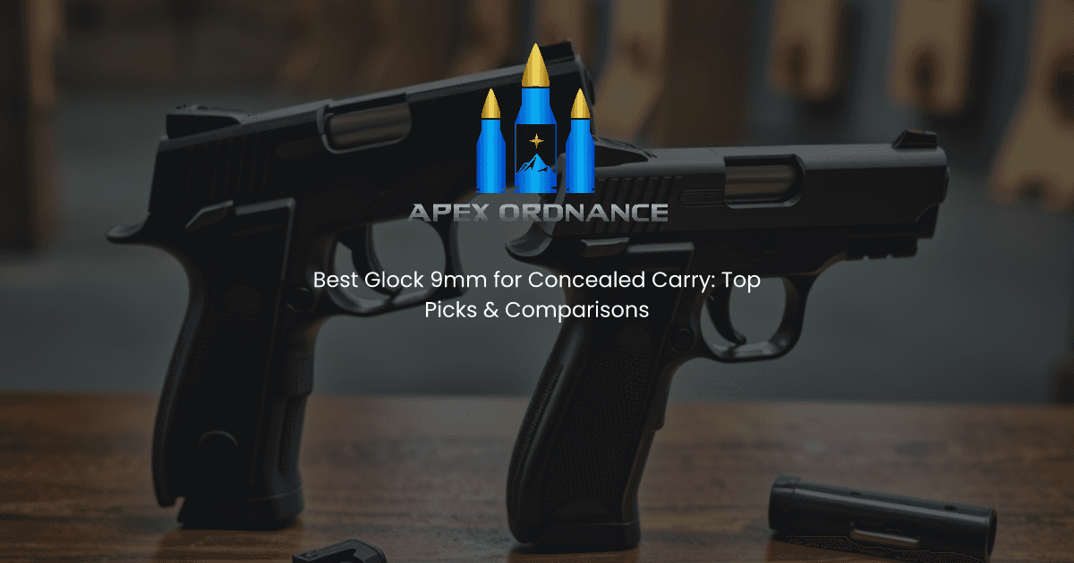 Best Glock 9mm for Concealed Carry: Top Picks & Comparisons