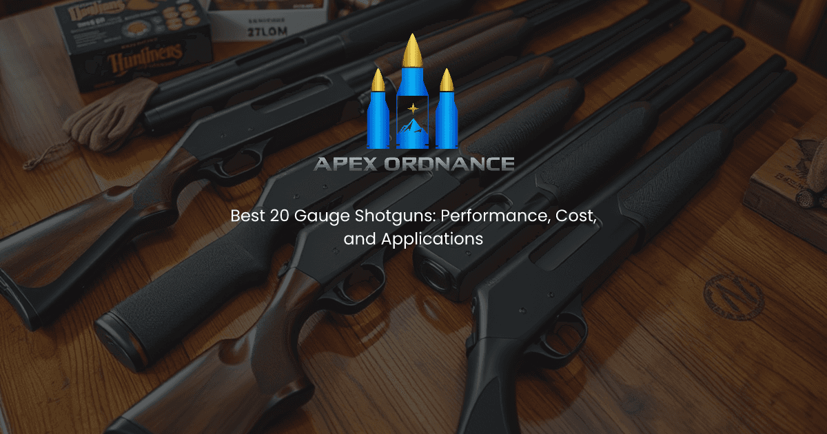 Best 20 Gauge Shotguns: Performance, Cost, and Applications